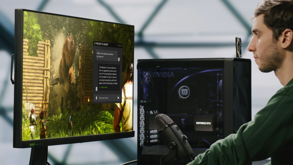 Nvidia shows AI-powered game assistants and NPCs coming to RTX GPUs ...