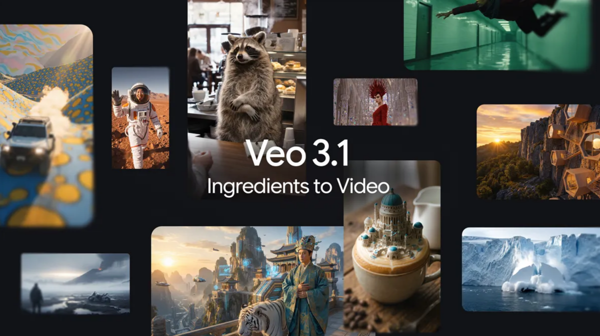 Google Deepmind updates Veo 3.1 with reference image function for more ...